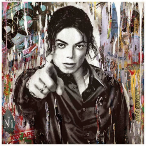 Michael Jackson’s “Xscape” Deluxe Edition Album Cover – MR BRAINWASH